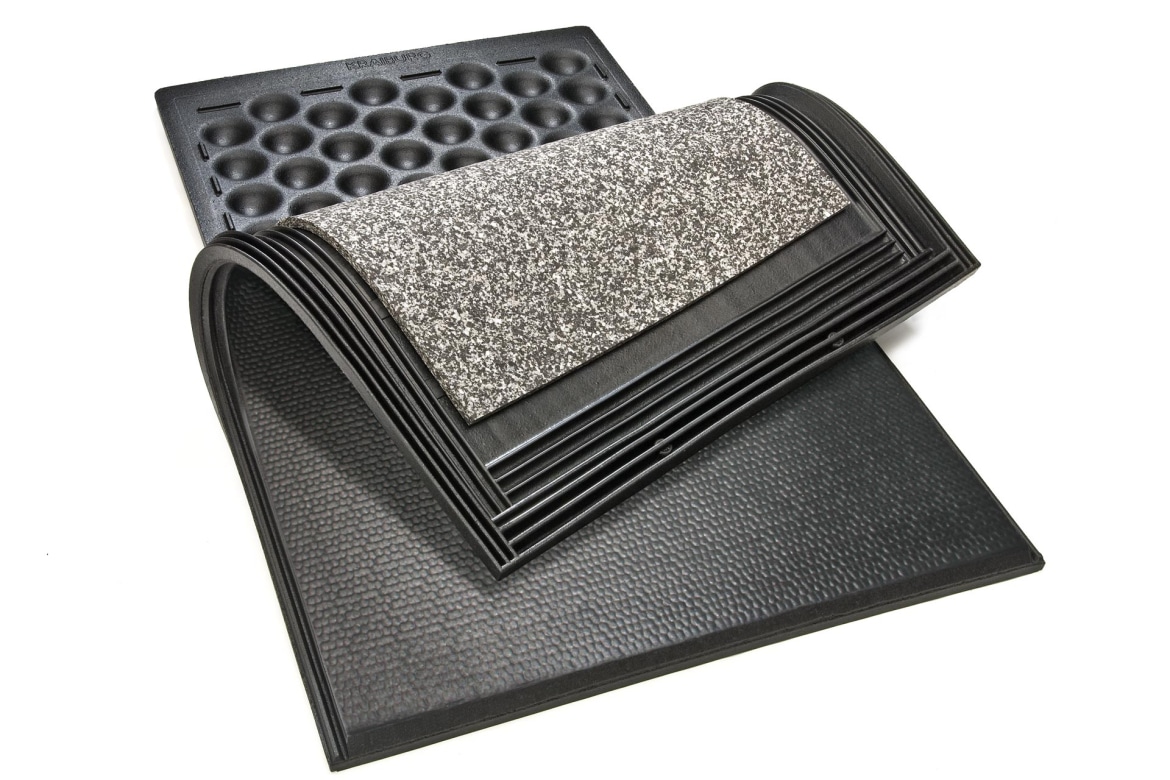 Rubberen matten - Schrijver Stal - Rubber op rol